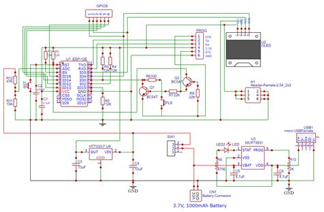 Nodemcu Esp32 Schematic Pcb
