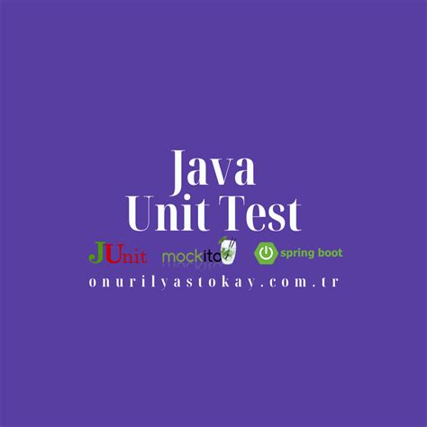 Java Unit Test Nasıl Yazılır JUnit Mockito Spring Boot