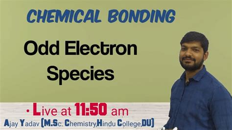 Odd Electron Species Chemical Bonding YouTube
