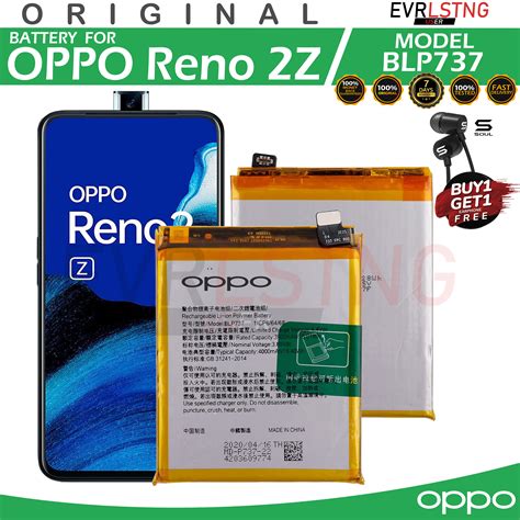 Oppo Reno Z Battery Model Blp Pckm Pckt Pckm Original Equipment Manufacturer