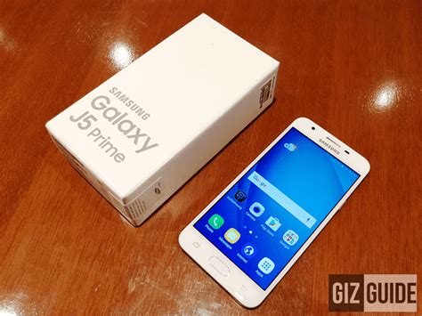 Samsung Galaxy J5 Prime Unboxing And First Impressions