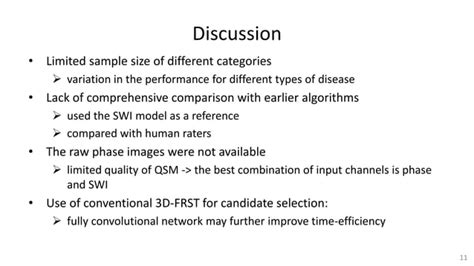 Cerebral Microbleed Detection Using Susceptibility Weighted Imaging And Deep Learning Ppt