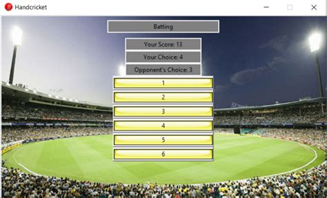 github creativeabhi13 handcricket simple python program for the