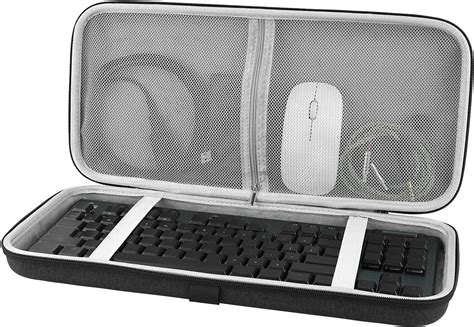 Geekria Tenkeyless Tkl Keyboard Case Hard Shell Travel Carrying Bag