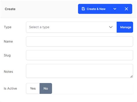 Taxonomies Vaah Docs