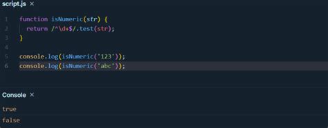 如何在 JavaScript 中判断一个字符串是否是数字 如何在 JavaScript 中判断一个字符串是否是数字