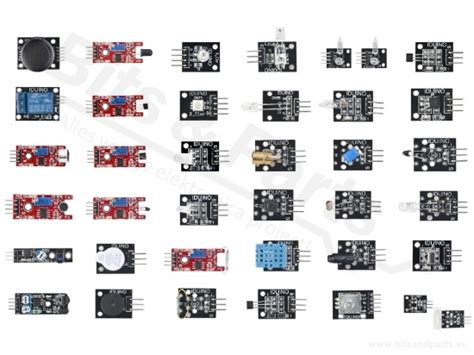 Arduinoraspberry Pi Sensor Starterkit 37 In 1 In Opbergbox Bits And Parts Elektronica