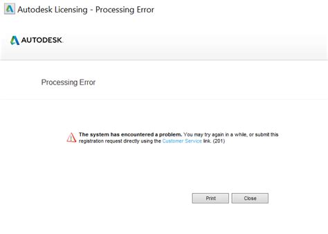 solved the system has encountered a problem you may try again in a