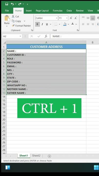 Excel Short Tricks Excel Tricks Exceltricks Exceltips Asmr Youtube