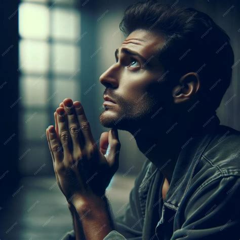 Premium Photo Introspective Reflection A Man In An Intimate Setting In A State Of Reflection