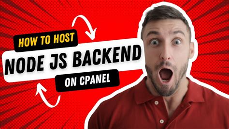 How To Host A Nodejs Backend On Cpanel Step By Step Guide For