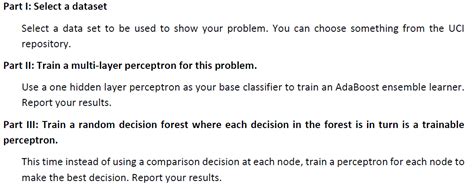 Solved Part I Select A DatasetSelect A Data Set To Be Used Chegg Com