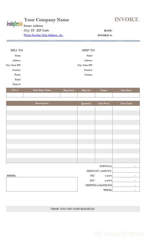 Visiting Blank Sage Invoice Template In Photoshop With Blank Sage Invoice Template Cards