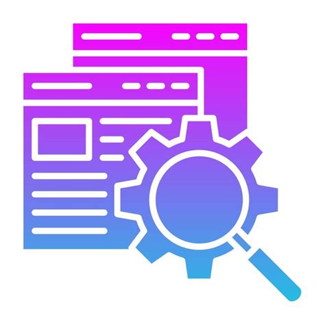 Premium Vector Web Optimization Icon