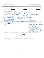 Master Trigonometric Substitution For Integral Calculus Course Hero
