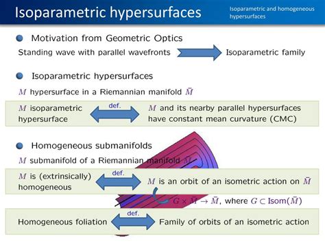 Ppt Isoparametric Foliations On Complex Projective Spaces Powerpoint Presentation Id6009420