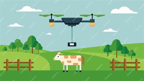 Premium Vector A Drone Equipped With Lidar Technology Scanned A
