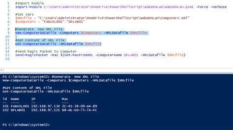Working In The Datacenter Wake On Lan Using Powershell The