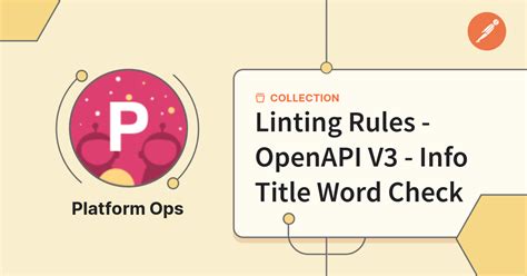 linting rules openapi v3 info title word check governance