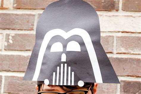 How To Make A Darth Vader Mask Free Template Hourfamily Com