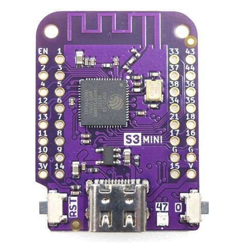 S3 Mini V100 Wifi And Bluetooth 5 Le Boards Based Esp32 S3fh4r2 Hitechchain