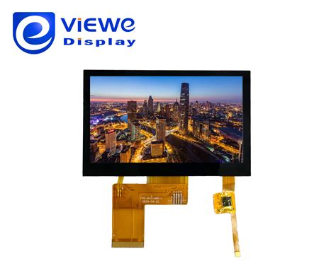 4 3 Inch 480x272 Ips Tft Mcu Spi Dspi Qspi Interface Lcd Module With