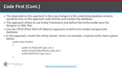 An Overview Of Entity Framework PPT