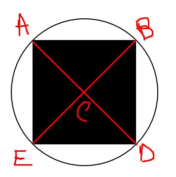 Geometry What Is The Area Of A Regular Polygon Inscribed In A Circle Mathematics Stack Exchange