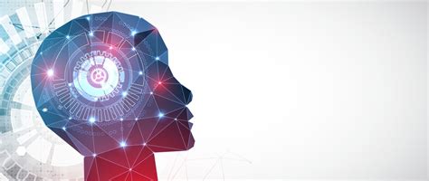 Artificial Intelligence Concept Creative Brain Vector Image
