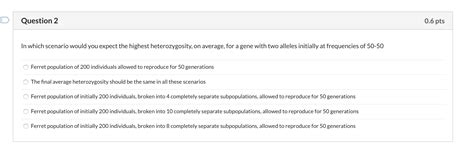 Solved Question 1 0 6 Pts Based On What You Saw In The Chegg Com