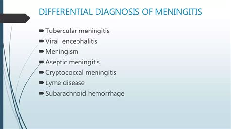 Acute Central Nervous System Infection Ppt