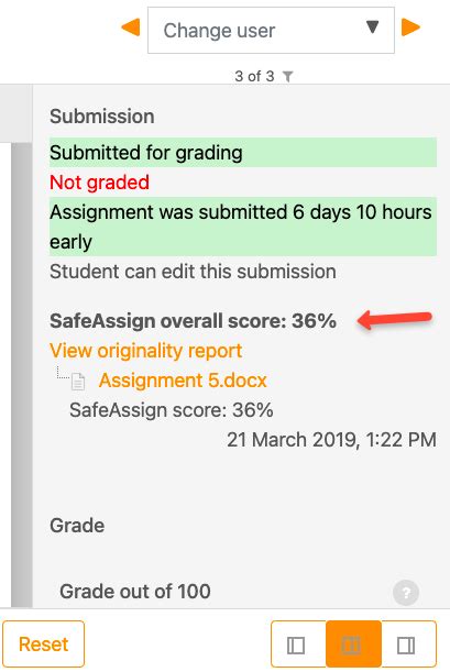 Safeassign Assignment Plugin Open Lms Support