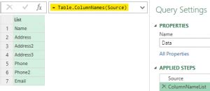 Dynamic Column Selection In Power Query Goodly