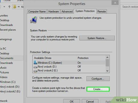 How To Create A Restore Point In Windows Steps