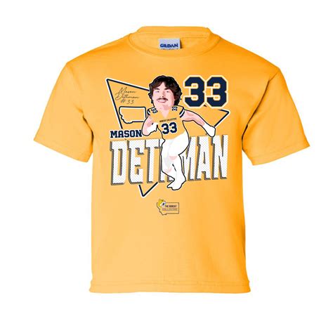 Mason Dethman Youth Shirt Gold The Nil Shop
