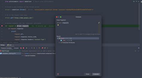 Empty Response Issue Wkeeling Selenium Wire GitHub