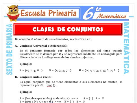 Ejemplos De Problemas Con Conjuntos Para Sexto De Primaria