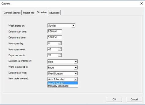 Set Task Mode Project Plan 365