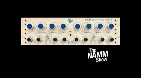 Api 5500 Anniversary Edition Dual Equaliser — Audiotechnology