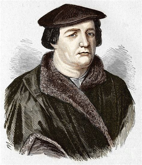 Portrait Of Martin Luther German Protestant Theologian And Reformer