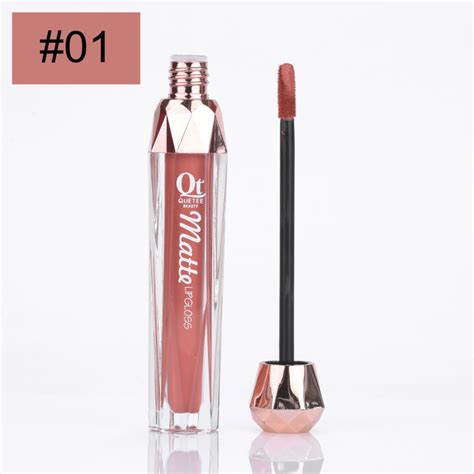 Quetee 12pcs Lip Glaze Set Matte Mist Velvet Lip Gloss Set 12 In 1 Long Lasting Non Stick Cup