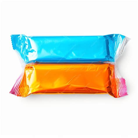 Premium Photo One Pack Of Plastic Candy Plain Background