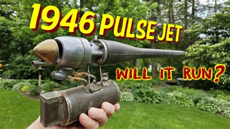 1946 RC Pulse Jet Engine WILL IT RUN Let S Find Out Jet RC