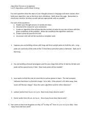 Algorithm Extension Assignment 1 Doc Algorithm Extension Assignment GaVS Algorithms And