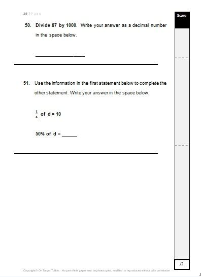 Aqe Practice Papers Set 2 Pdf On Target Resources