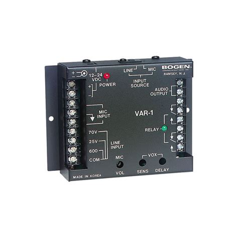 Bogen Var1 Voice Activated Relay