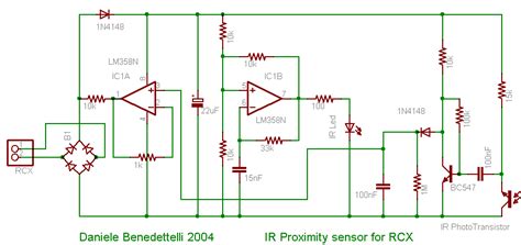 Lego Mindstorms Analog Proximity Sensor Rcx Dannys Lab