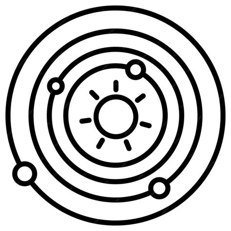 Premium Vector Solar System Vector Illustration