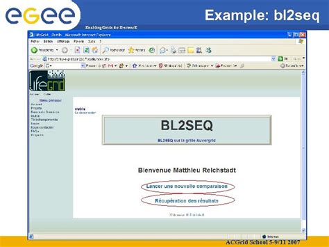 Enabling Grids For E Scienc E Introduction To Web