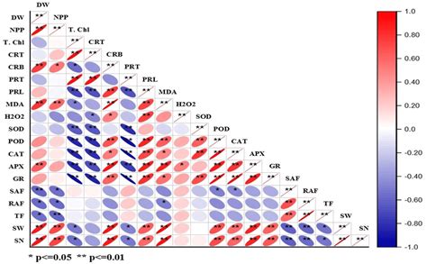 Heatmap Of Pearsons Correlation Coefficient Matrix For Different
